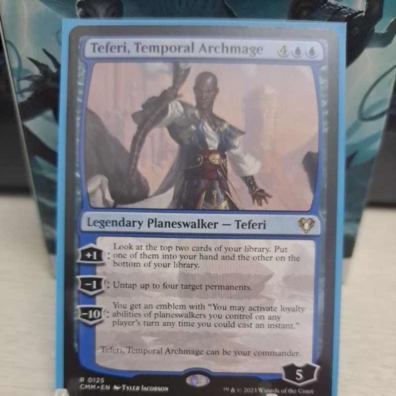 MTG Teferi, Temporal Archmage (CMM)(Rare) | Shopee Malaysia