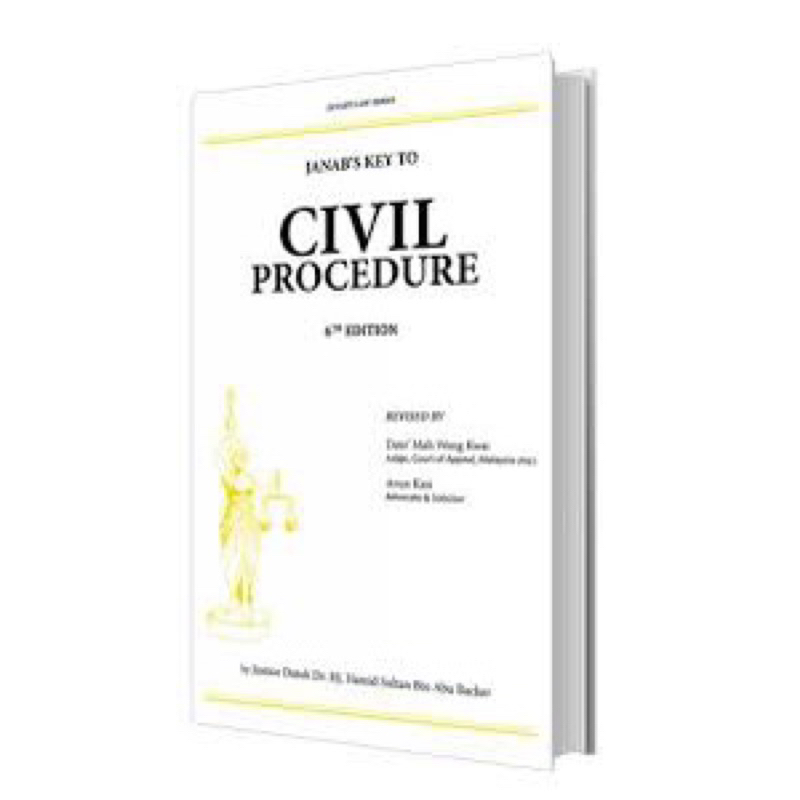 janab keys to Civil Procedure – 6th Edition | Shopee Malaysia