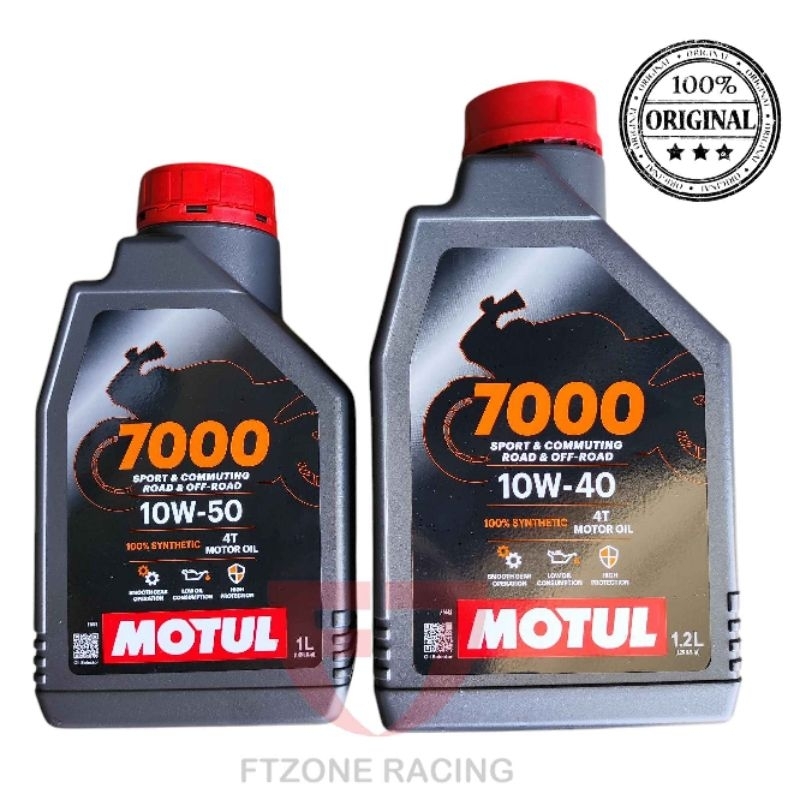 Motul 7000 4T Fully Synthetic Motor Oil | Shopee Malaysia