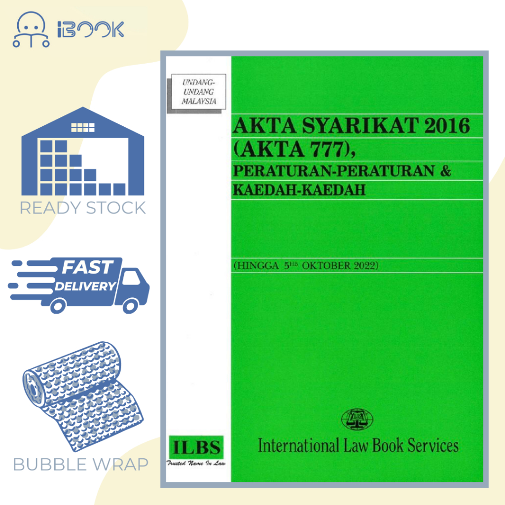 [Original Book] INTERNATIONAL LAW BOOK SERVICES Akta Syarikat 2016 ...