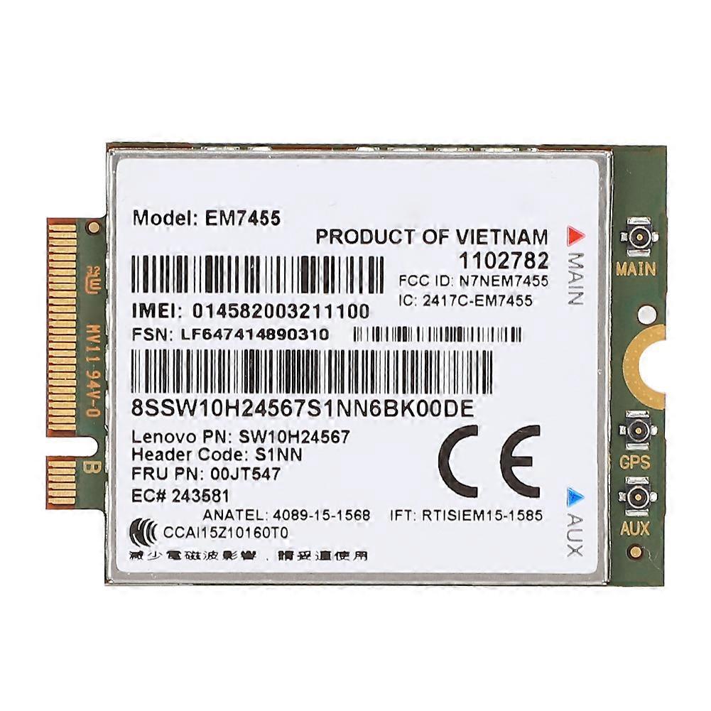 Dell DW5811e 4G LTE 3P10Y Sierra EM7455 WWAN card For Latitude E5470 ...