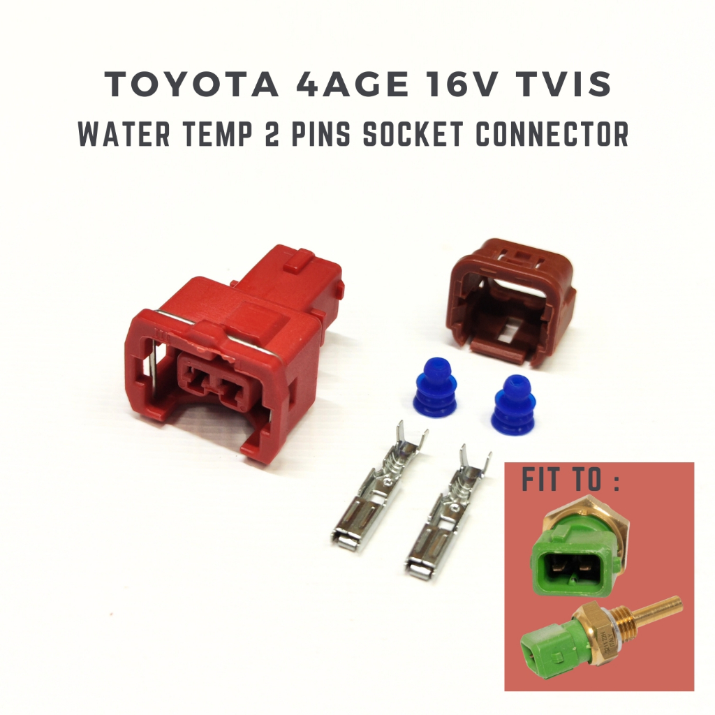 Toyota 4AGE 16V Bluetop TVIS RWD for Toyota AE86 KE70 Water Temp Sensor ...