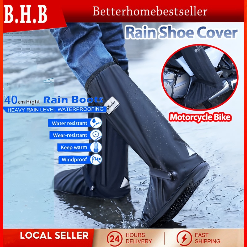 Anti-slip Rain boot Premium Rain Shoe Cover Rubber Waterproof ...