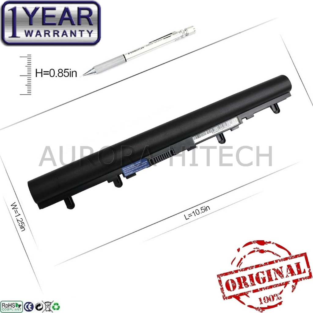 Original Acer Aspire V5-431P Series AL12A32 4ICR17/65 TZ41R1122 S3-471 ...