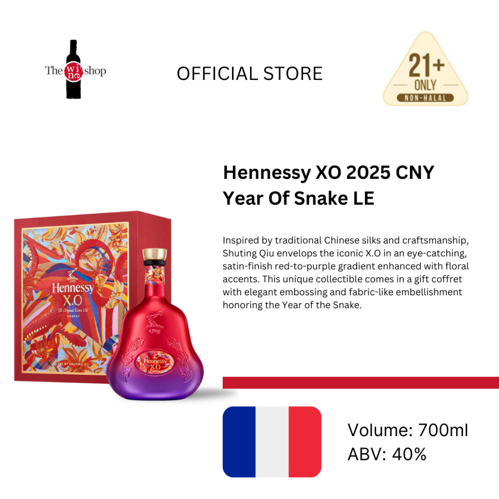 Hennessy XO 2025 Year Of Snake Limited Edition | Shopee Malaysia
