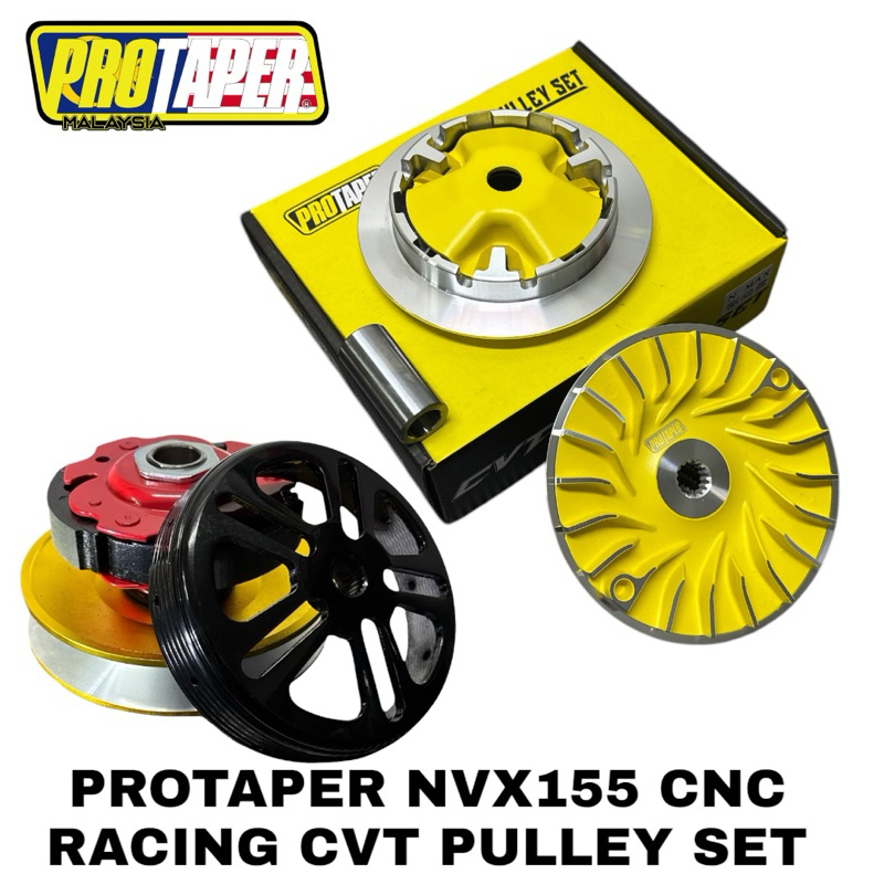 PROTAPER NVX155 FRONT/REAR CVT PULLEY SET RACING | Shopee Malaysia