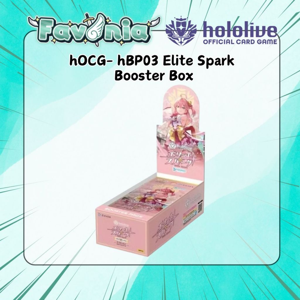Hololive OCG | hBP03 Elite Spark | Booster Box | HOCG | Hololive Official Card Game | Shopee ...