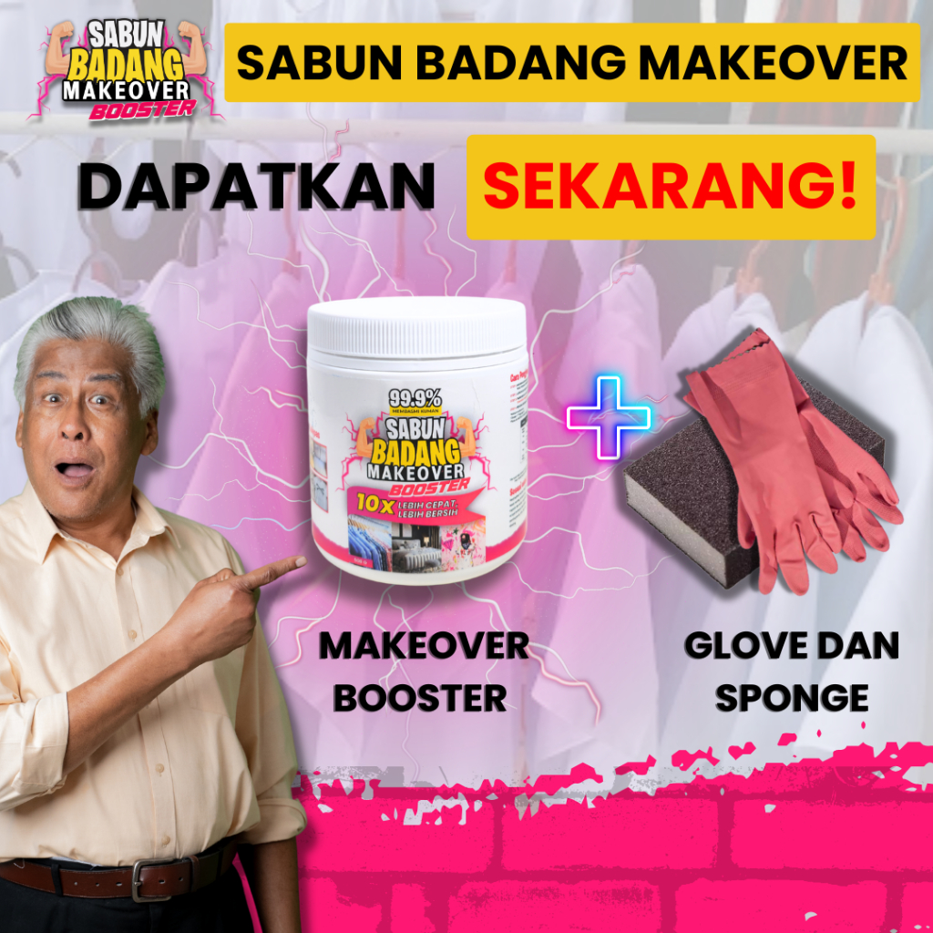 SET CUCI - CUCI SABUN BADANG MAKEOVER , GLOVES HEAVY DUTY DAN SPAN ...