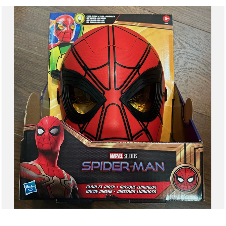Spider-Man Glow FX Mask -- Movie Masks - Marvel Studios | Shopee Malaysia