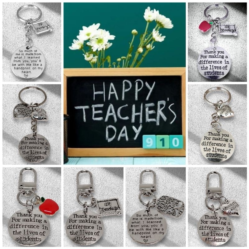 Teacher's day keychain | Shopee Malaysia
