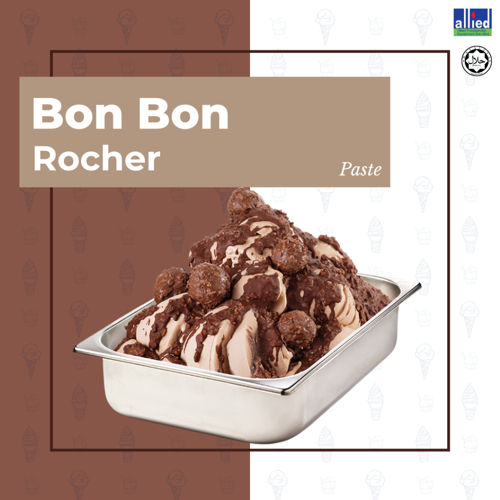Bon Bon Rocher Paste For Gelato Ice Cream (3.5kg) [Aromitalia, Italy ...