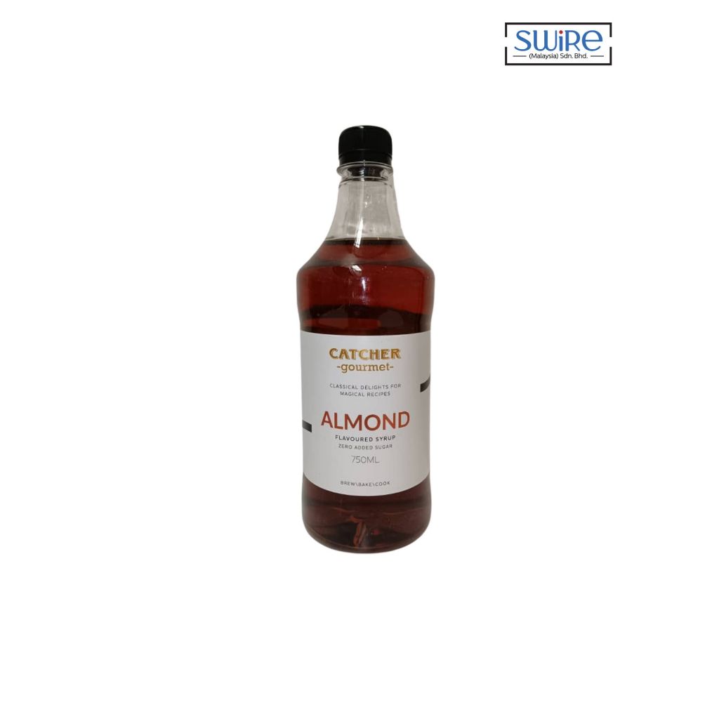 CATCHER GOURMET ALMOND FLAVOURED SYRUP 750ML | Shopee Malaysia