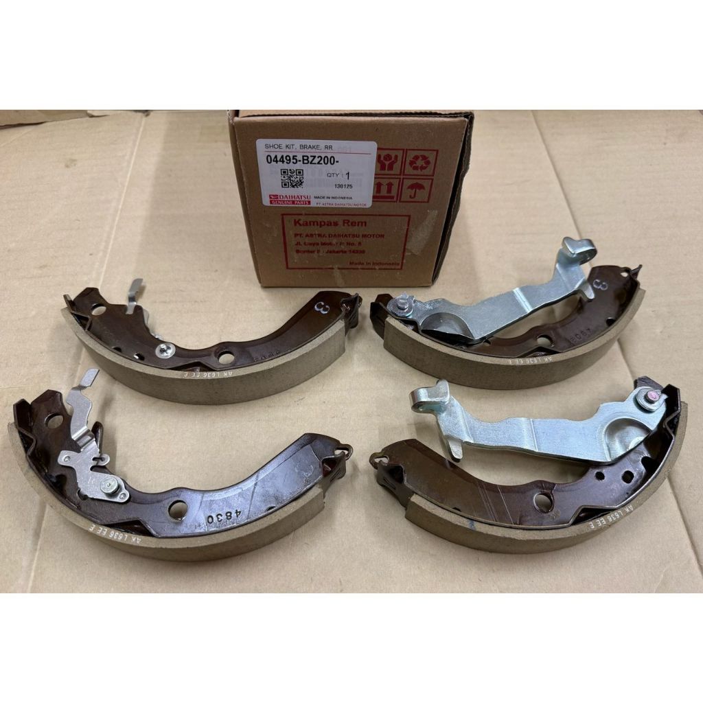 ORIGINAL DAIHATSU PERODUA AXIA 2023 D74A REAR BRAKE SHOE SET > 04495 ...