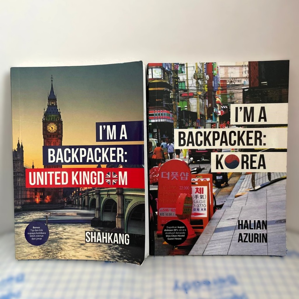 I'm A Backpacker : Korea | I'm A Backpacker : United Kingdom | Shopee Malaysia