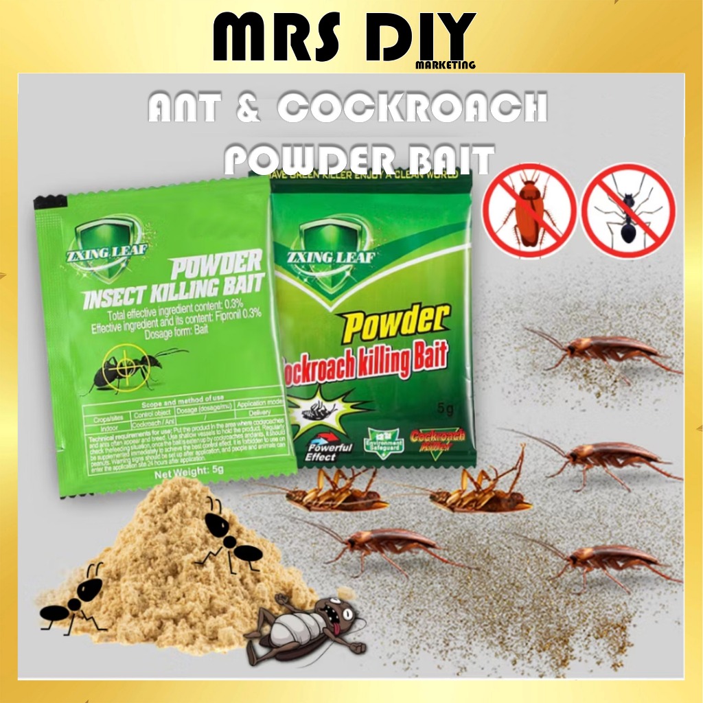 INSECT KILLER POWDER BAIT ANTI COCKROACH KILLER ANTI ANT KILLER ...