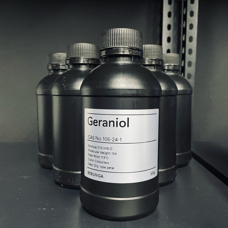 Geraniol Aroma Chemical for perfumery bulk (250ml - 1L) | Shopee Malaysia