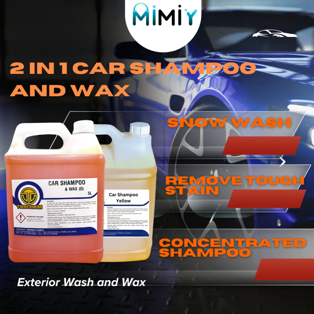 Nano Car Shampoo and Wax | Snow Wash Snow Foam High Foam | Concentrated ...