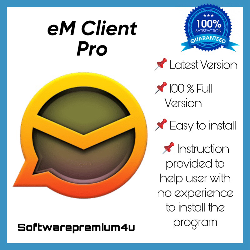 eM Client Pro 10.2.1712 (2025) 🔥【Latest】🔥 | Shopee Malaysia