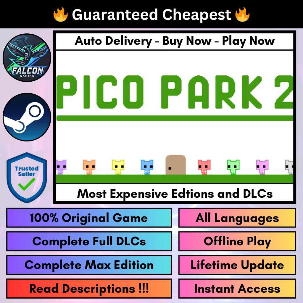 Pico Park 2 [Auto Delivery] [Full DLC] [Steam Offline] Falcon PC Game ...