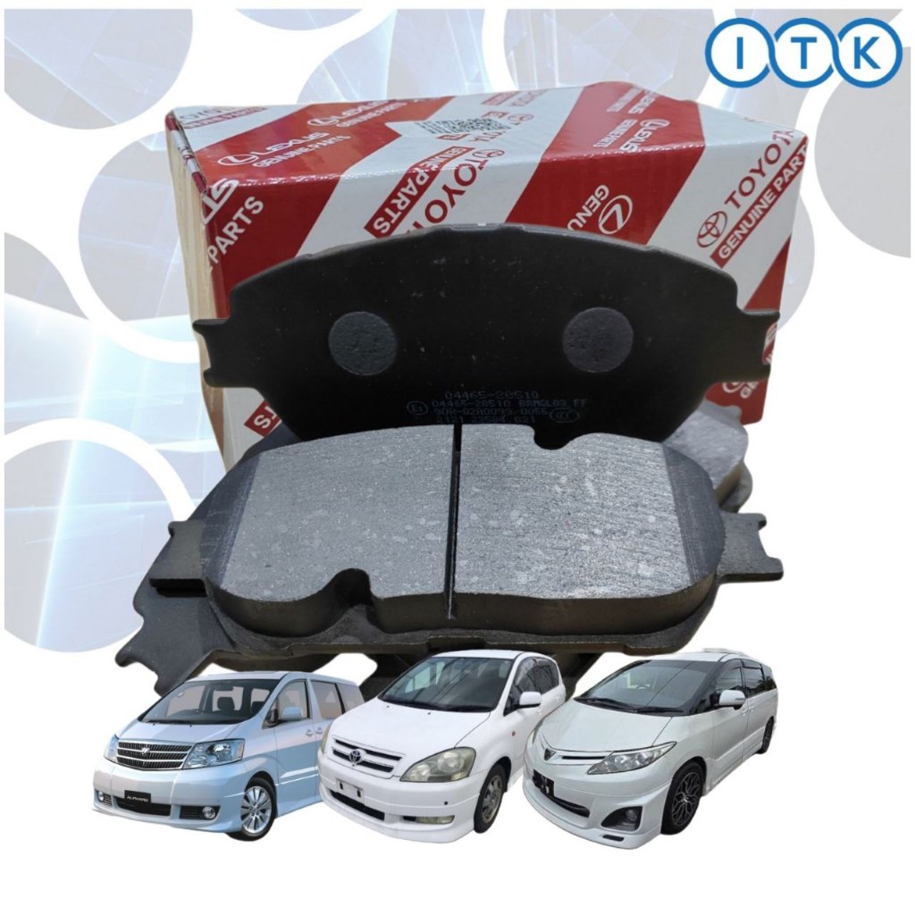 TOYOTA BRAKE PAD FRONT & REAR FOR TOYOTA CALDINA ST246 GT4 2.0 (TURBO ...