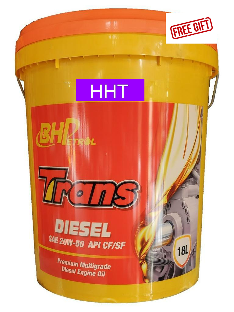 HHT 18 LITER BHP TRANS DIESEL 20W50 ENGINE OIL OFFER LORI BAS LORRY VAN ...