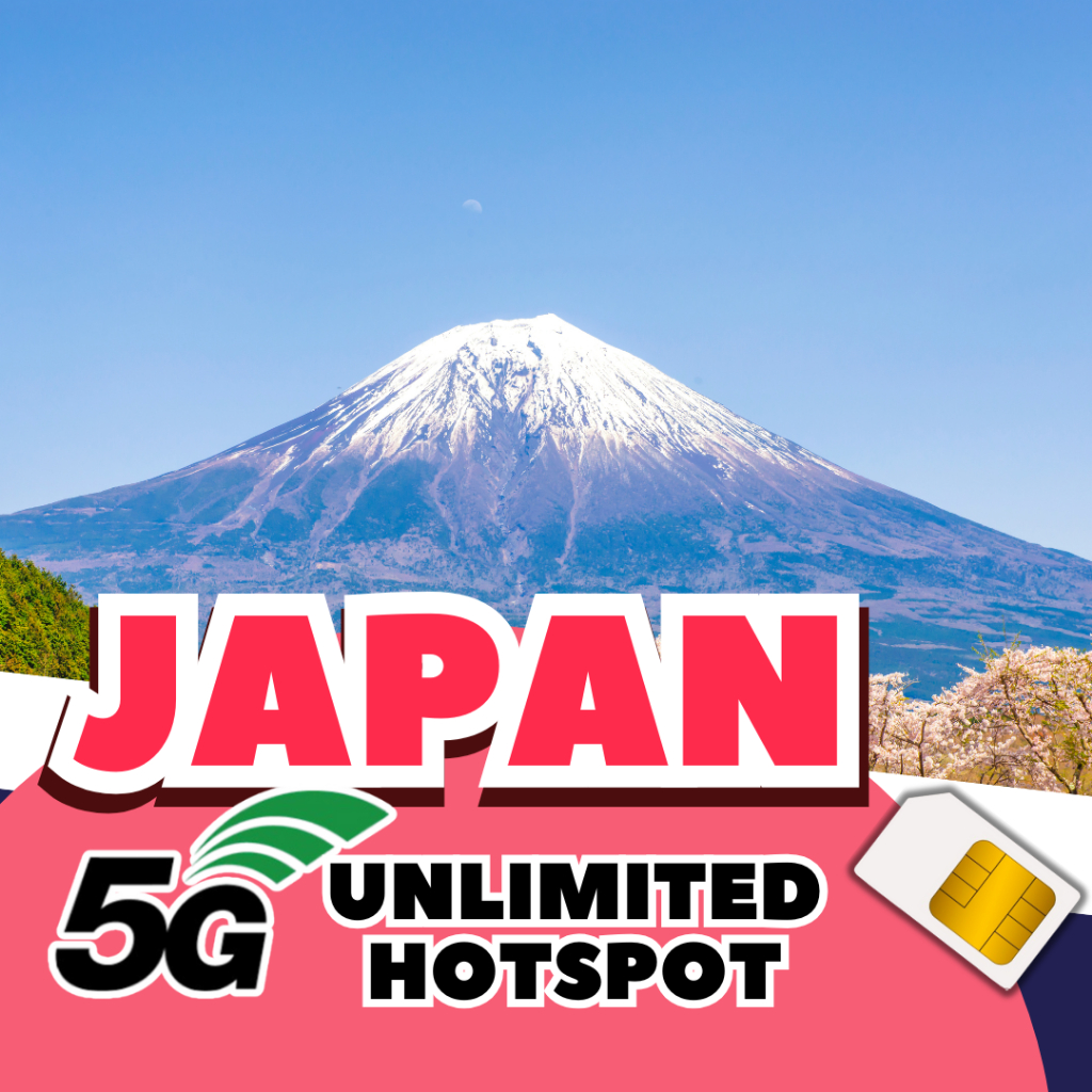 JOYTEL【 Japan SIM Card 】【 5 - 20days 】Unlimited Hotspot Travel Prepaid SIM Card 日本上网卡 Simkad ...