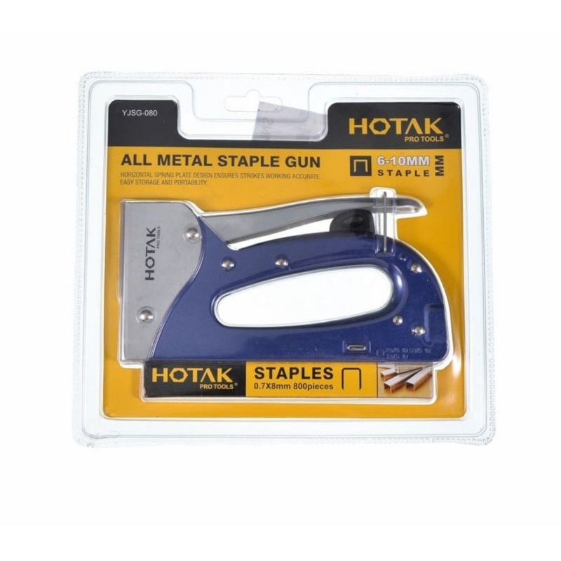 (New & Sealed) HOTAK Pro Tools Staple Gun 6-10mm(YJSG-080) | Shopee ...