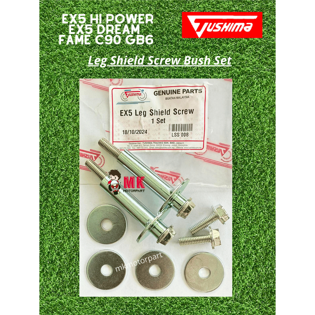 (Tushima) Honda EX5 , Dream / FAME GB6 C90 Leg Shield Front Cover BUSH ...