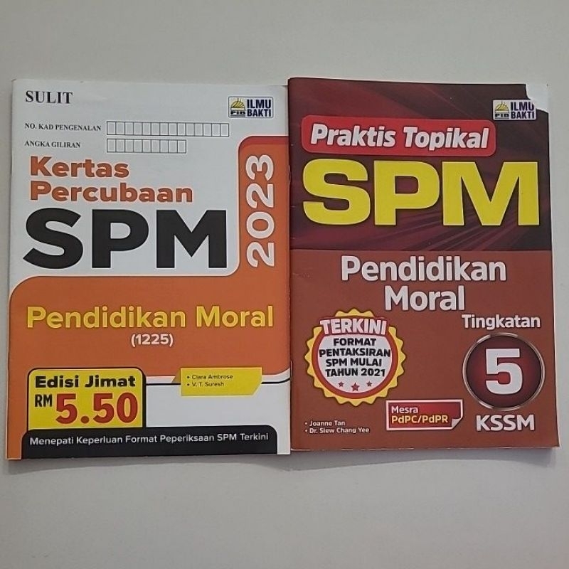 SPM KSSM - Pendidikan Moral, BM | Shopee Malaysia