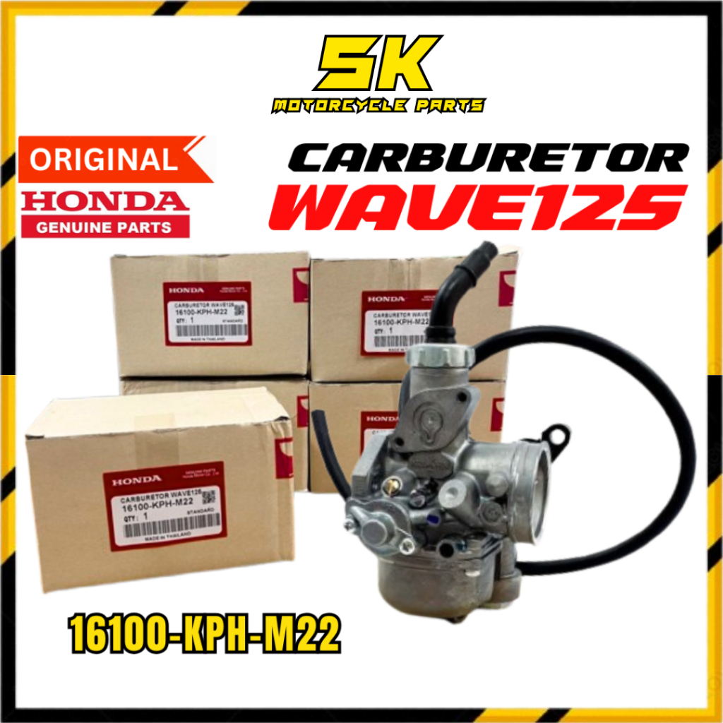 Ori Honda Carburetor Wave125 Honda Karburetor Carb W125 Wave Ex5 Dream Moto Karb Original ...