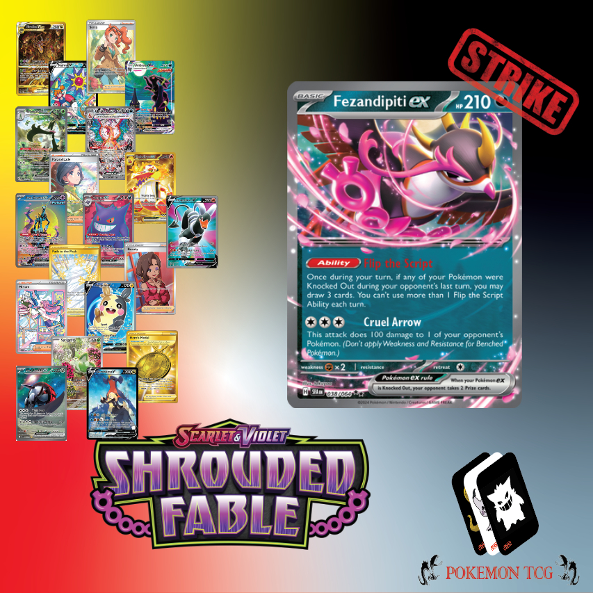 Fezandipiti EX 038/064 Shrouded Fable SV6.5 PTCG | Shopee Malaysia