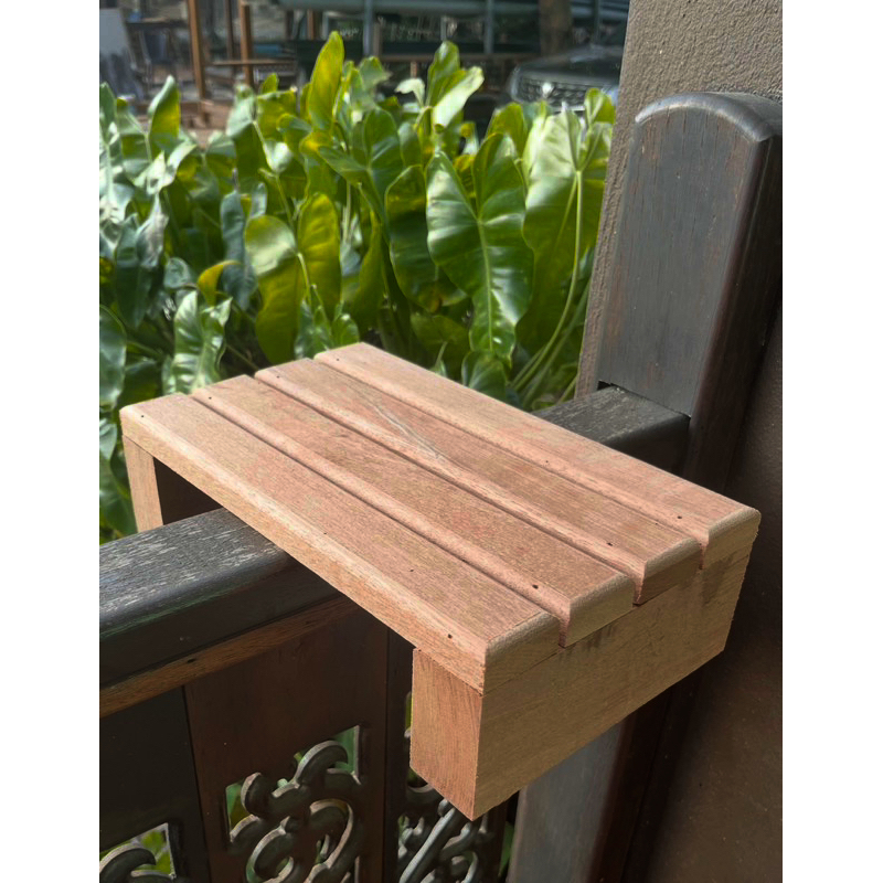 Foot rest wooden stool flower pot stool Bangku kecil Rak rendah kukuh ...