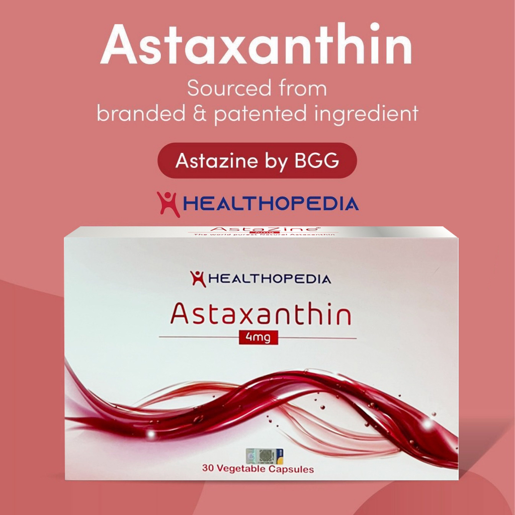 Healthopedia Astaxanthin – Suplemen Karotenoid Anti-Penuaan ...