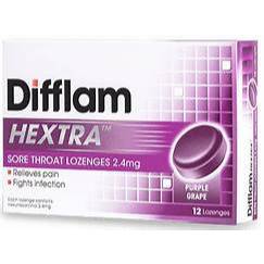 Difflam hextra lozenges 12TBT (1 box) | Shopee Malaysia