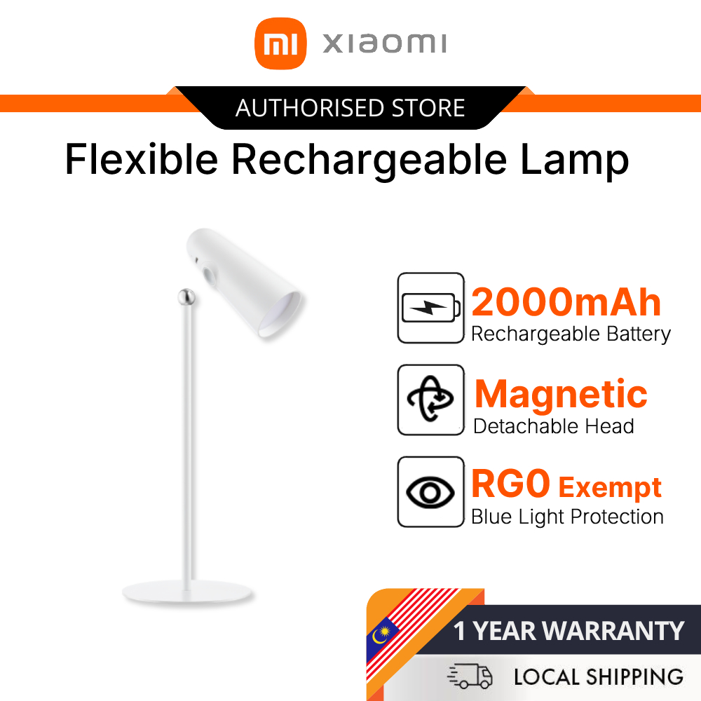 Xiaomi Flexible Rechargeable Lamp | Shopee Malaysia