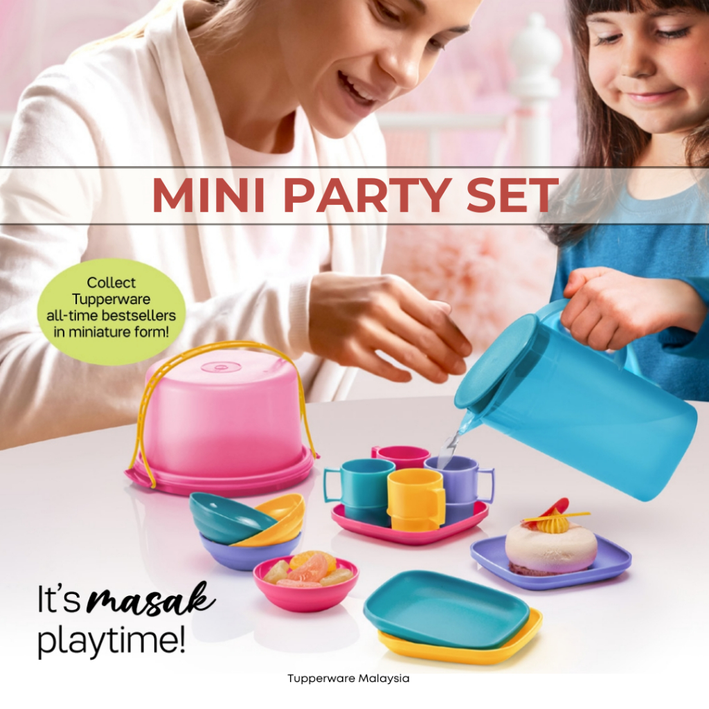 Tupperware Mini Party Set | Shopee Malaysia