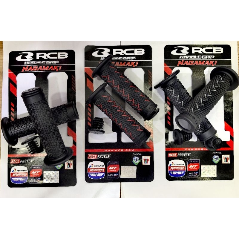 RCB MOTOGP NAGAMAKI MODEL HANDLE GRIP / THROTTLE GRIP SET (BLACK ...