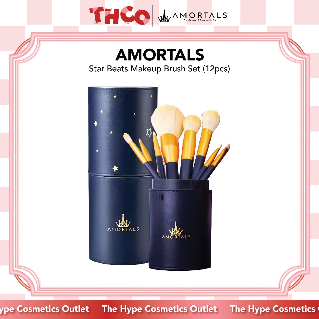 [THCO] AMORTALS Star-Beats Makeup Brush Set Amortals Makeup Brush (12 ...