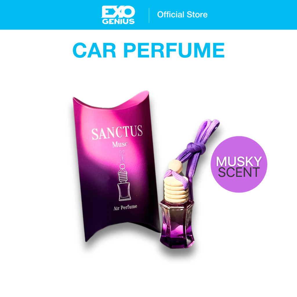 SANCTUS Musc Car Air Freshener Perfume Pewangi Kereta 6ml | Shopee Malaysia