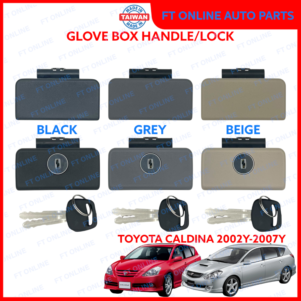 TOYOTA CALDINA 2002-2007 ST246 AZT241 AZT246 GLOVE BOX HANDLE DRAWER ...