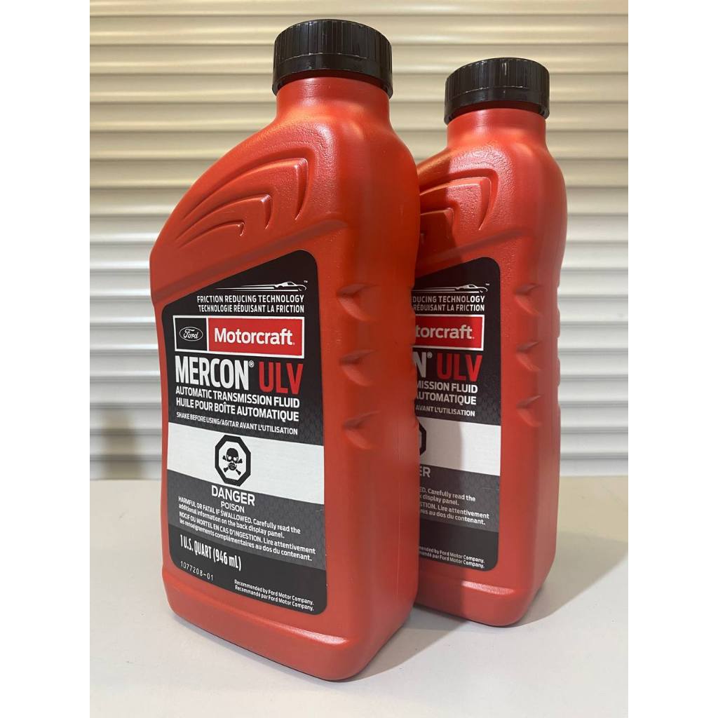 100% GENUINE (FORD) MOTORCRAFT MERCON ULV AUTO TRANSMISSION FLUID (10 ...