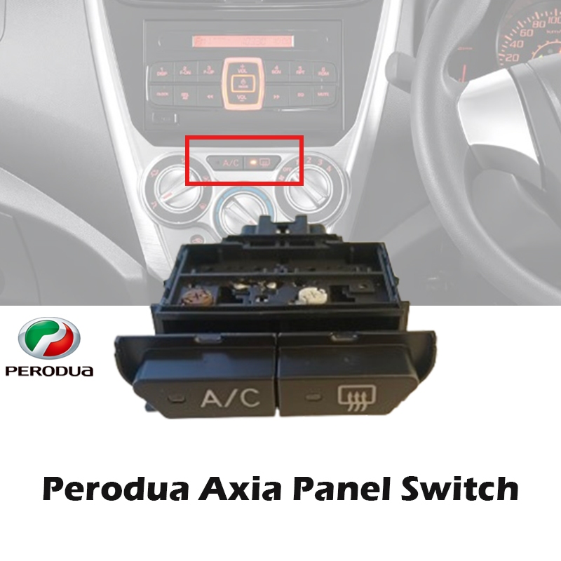 Original Perodua Geniune Axia 2013-2023 Air Cond Dan Heater Panel ...
