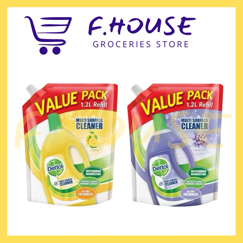 Dettol Multi Action Cleaner Refill (1.2L) | Shopee Malaysia