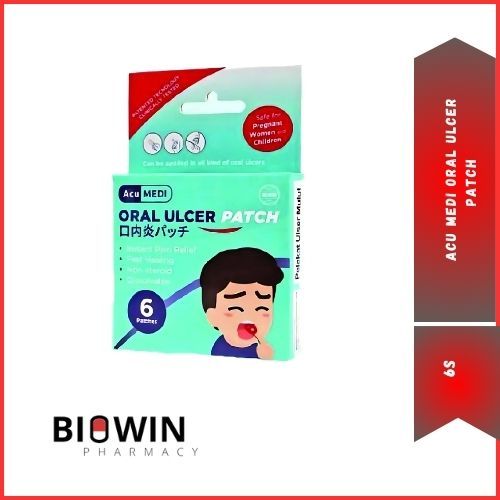 Acu Medi Oral Ulcer Patch 6s | Shopee Malaysia