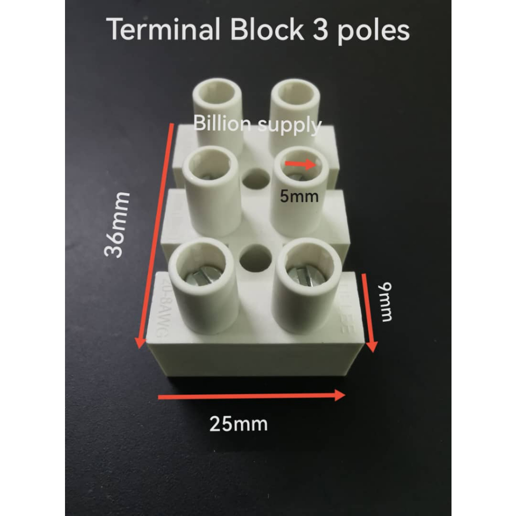 CENTON ALPHA JOVEN WATER HEATER TERMINAL BLOCK CONNECTOR | Shopee Malaysia