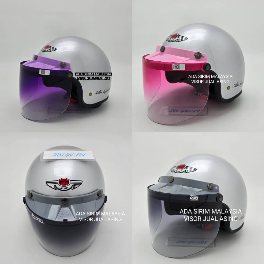 HELMET STENG TOPI HALF CUT HELMET SCOOTER HELMET KURA KURA | Shopee ...