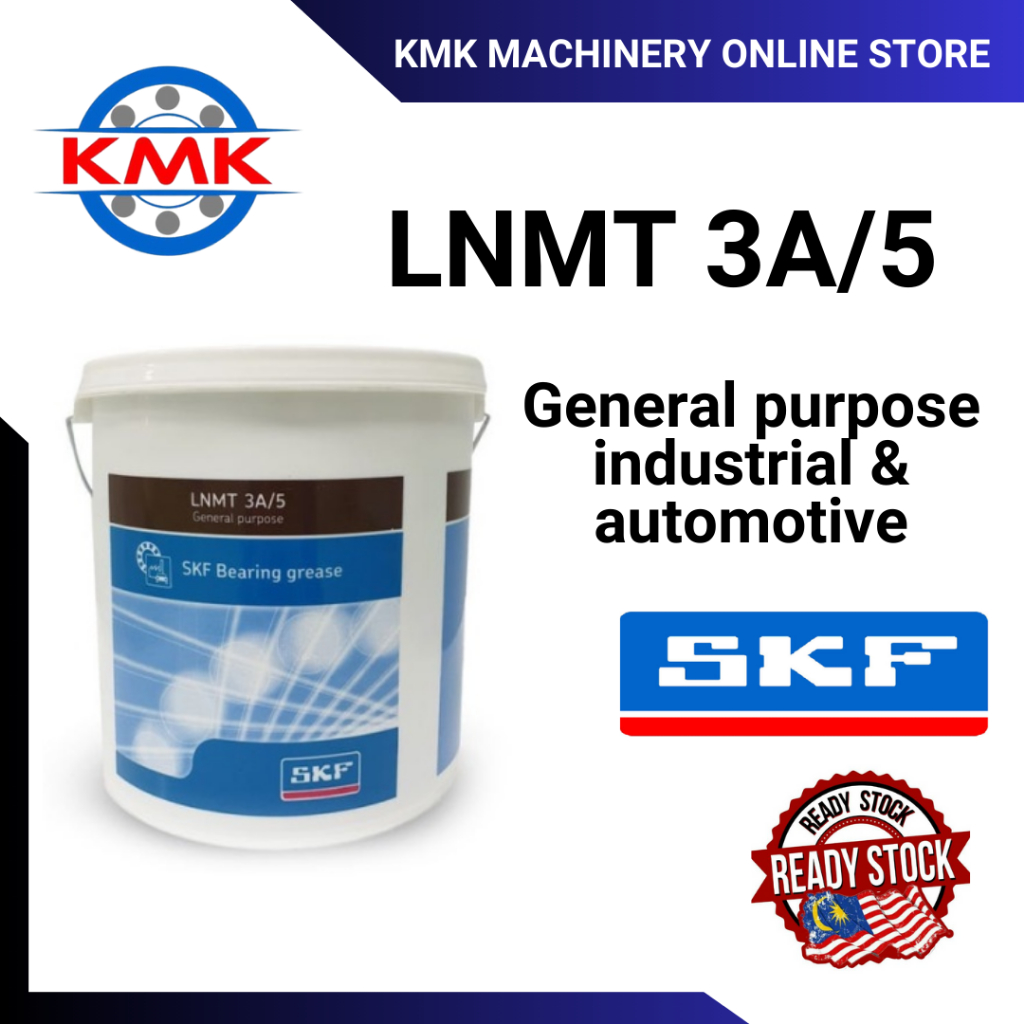 SKF GREASE LNMT 3A/5 General Purpose (5kg) Suitable for industrial & Automotive | Shopee Malaysia