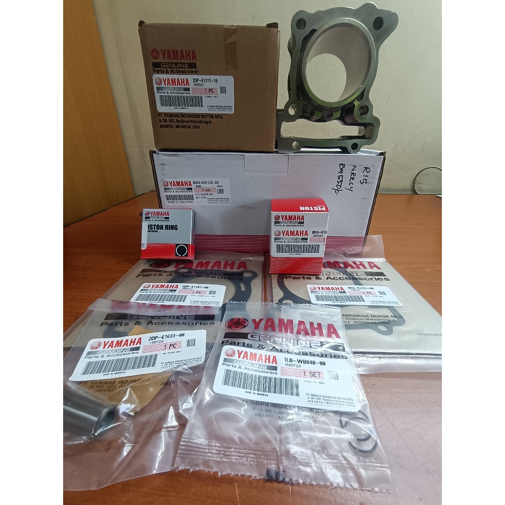 HLY 100% Original Yamaha R15 YZF YZF-R15 Cylinder Block Set + Piston ...