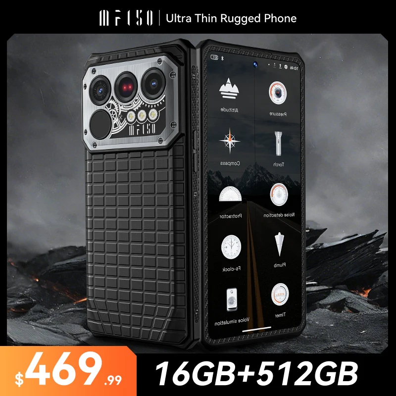 IIIF150 Raptor 5G Rugged Phone 6.78'' 120Hz AMOLED Display 10000mAh ...