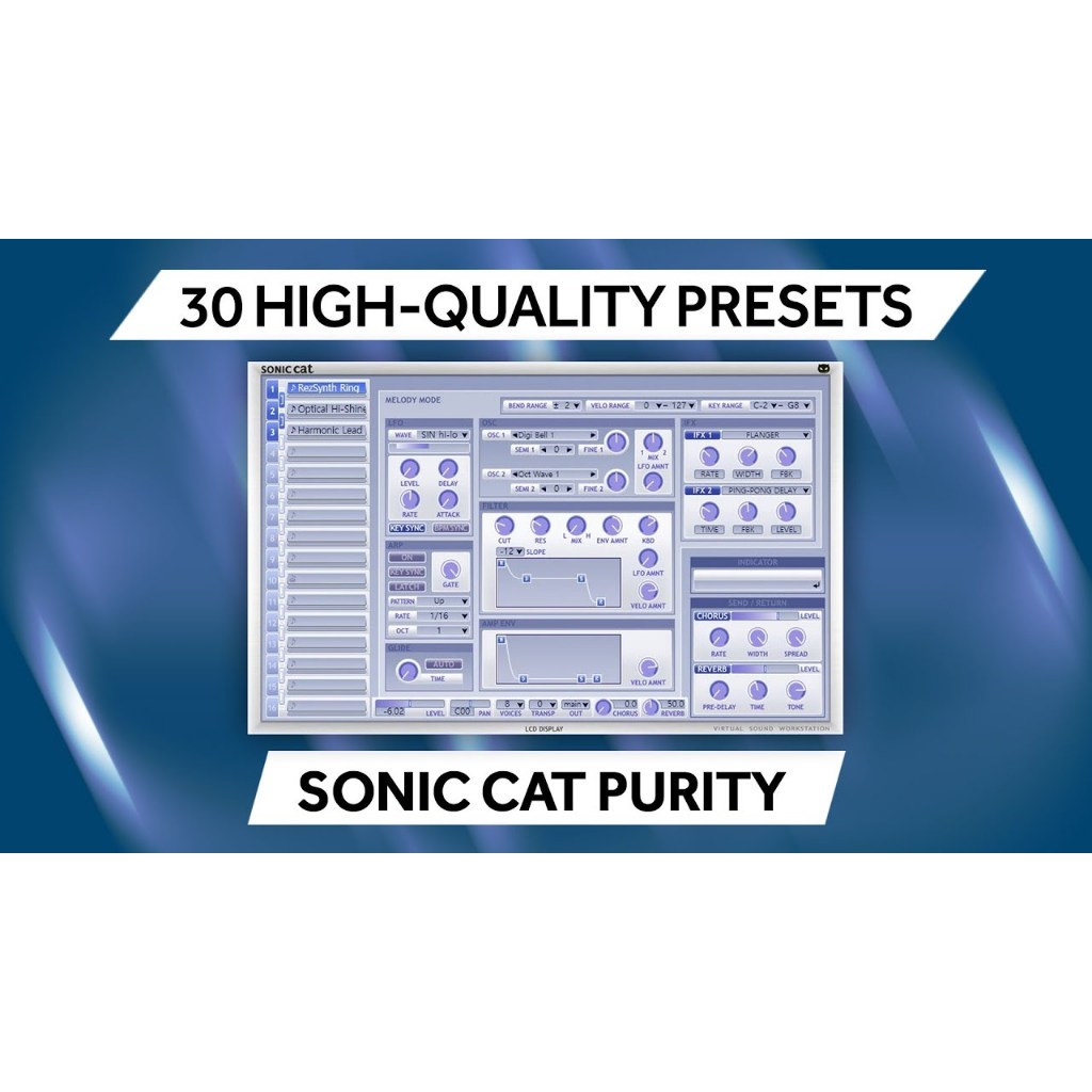 Sonic Cat - Purity [VST] (WINDOWS ONLY) | Shopee Malaysia